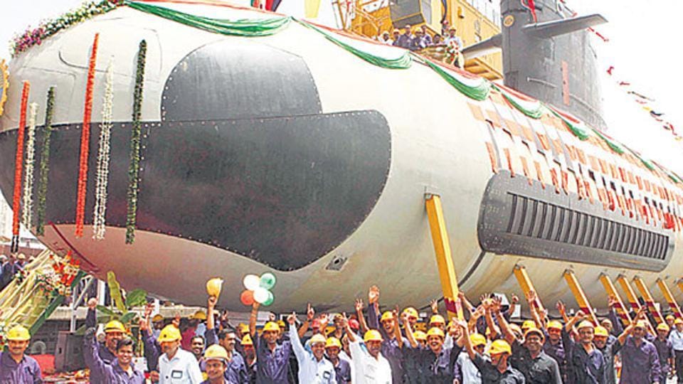 Second Scorpene class submarine to be launched on January 12 | Latest ...