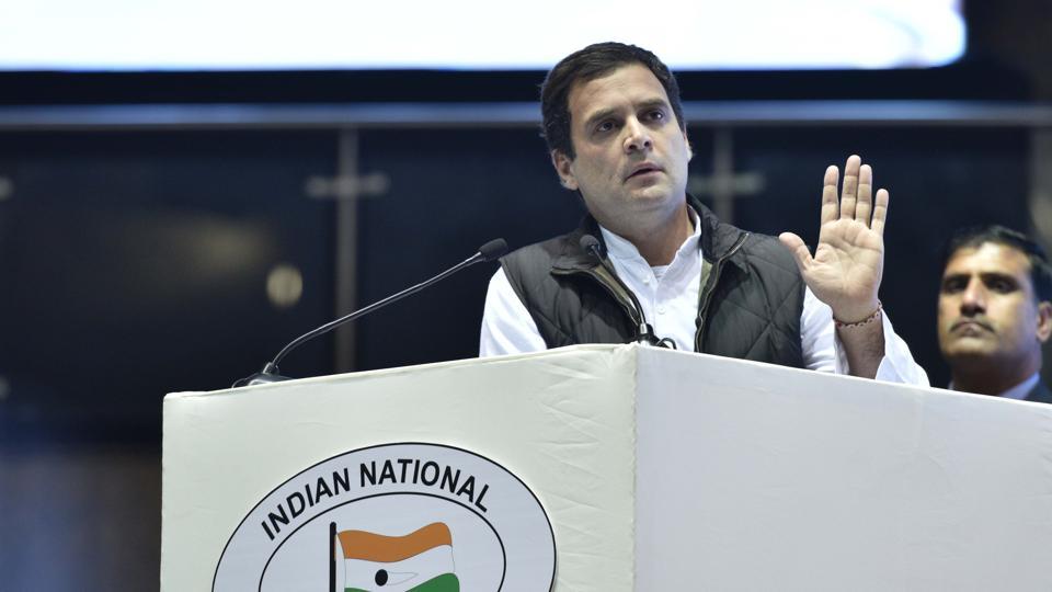 Rahul’s ‘hand’ remark: BJP wants Congress’ poll symbol cancelled ...