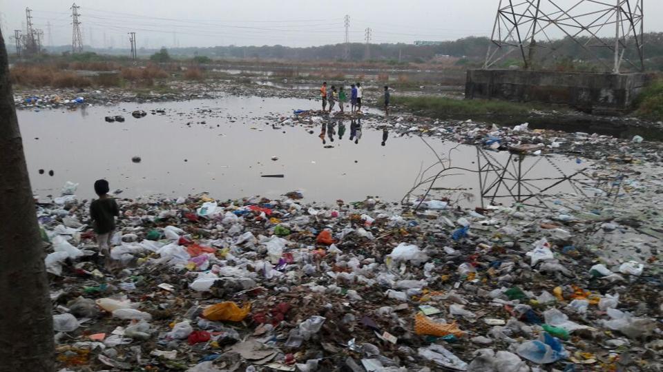 Garbage, sewage choke two lakes along Eastern Expressway in Mumbai, NGO ...