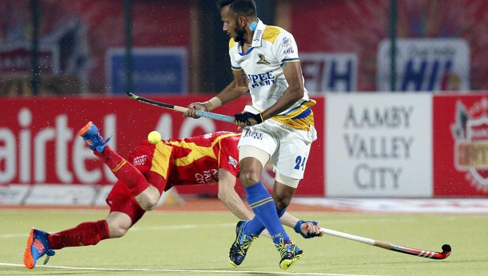 Hockey India League: SV Sunil stars in Jaypee Punjab Warriors first win ...