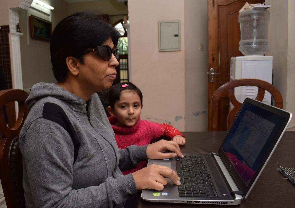 National Women's Day: Visually impaired woman show light to others in ...