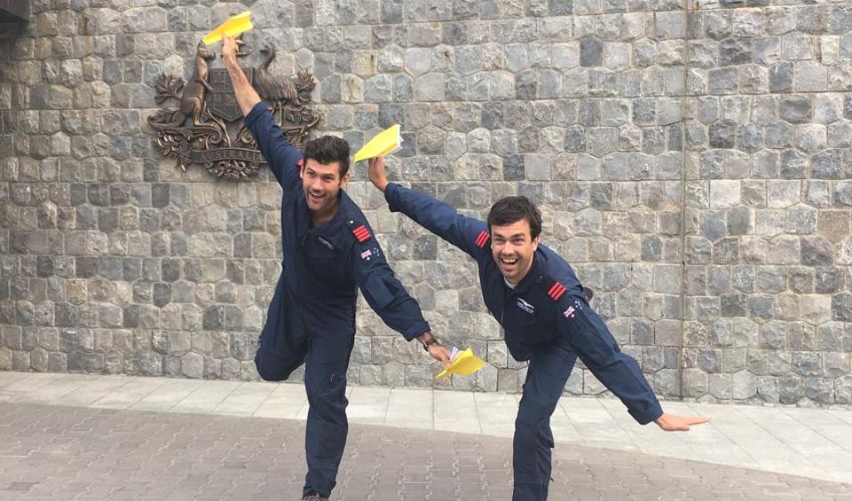 Soaring high: Australian paper plane pilots conduct workshops for kids ...