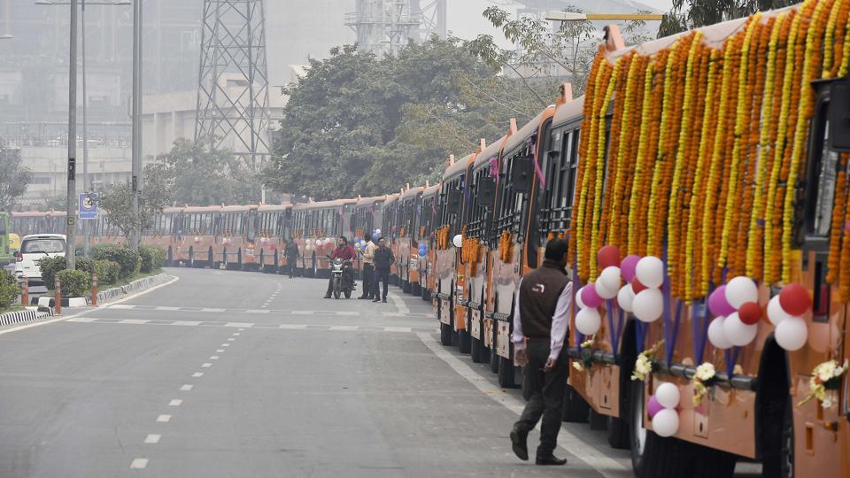 Delhi’s commuting woes set to ease as 100 new GPS-enabled buses hit the ...