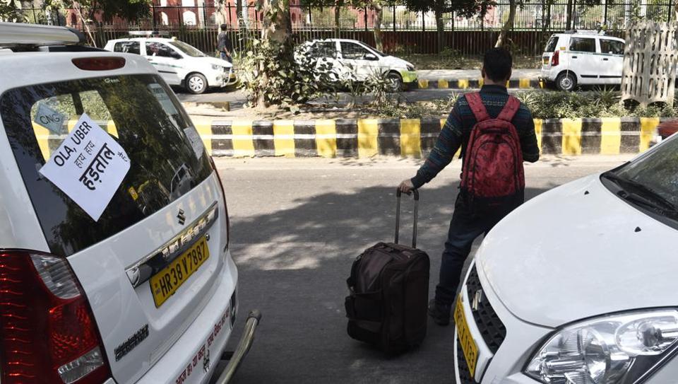 Delhi Ola, Uber strike enters Day 8: Few cabs plying but commuter woes ...