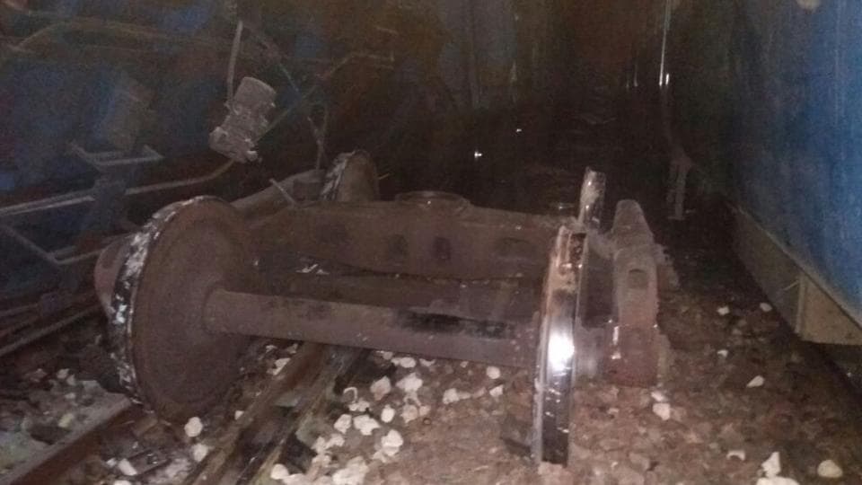 Three injured as Delhi-bound Kalindi Express collides with goods train ...