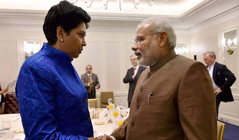 Nooyi meets Modi, offers help to meet ‘development goals’ | Business News