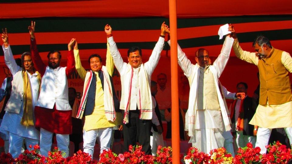 N Biren Singh sworn in, becomes Manipur’s first BJP chief minister ...