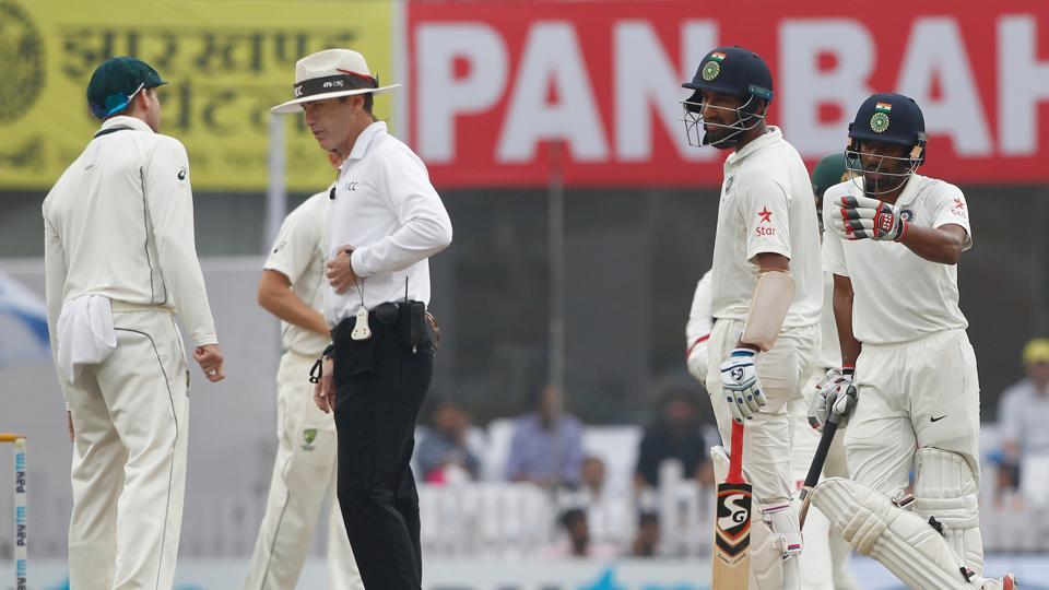 Umpire Chris Gaffaney provides comic relief in India vs Australia ...