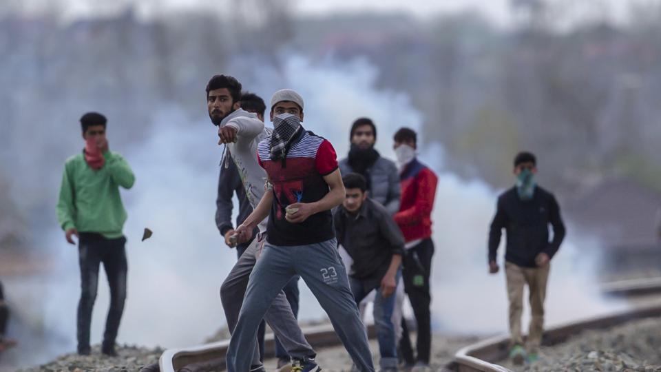 Violent protests in Kashmir against Budgam deaths | India News