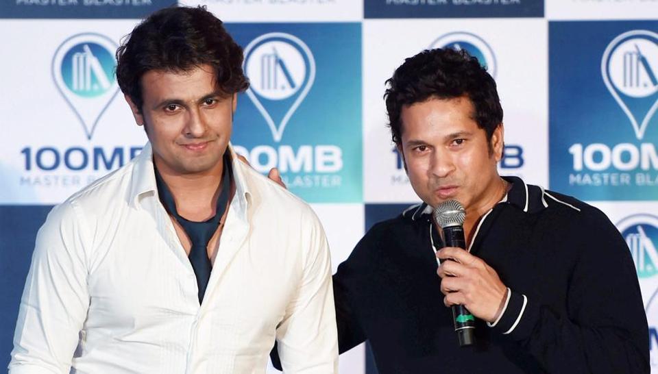 Sachin Tendulkar, cricket great, debuts as singer, Sonu Nigam is his ...