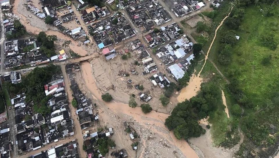 Death toll rises after deadly mudslide in Colombia | Hindustan Times