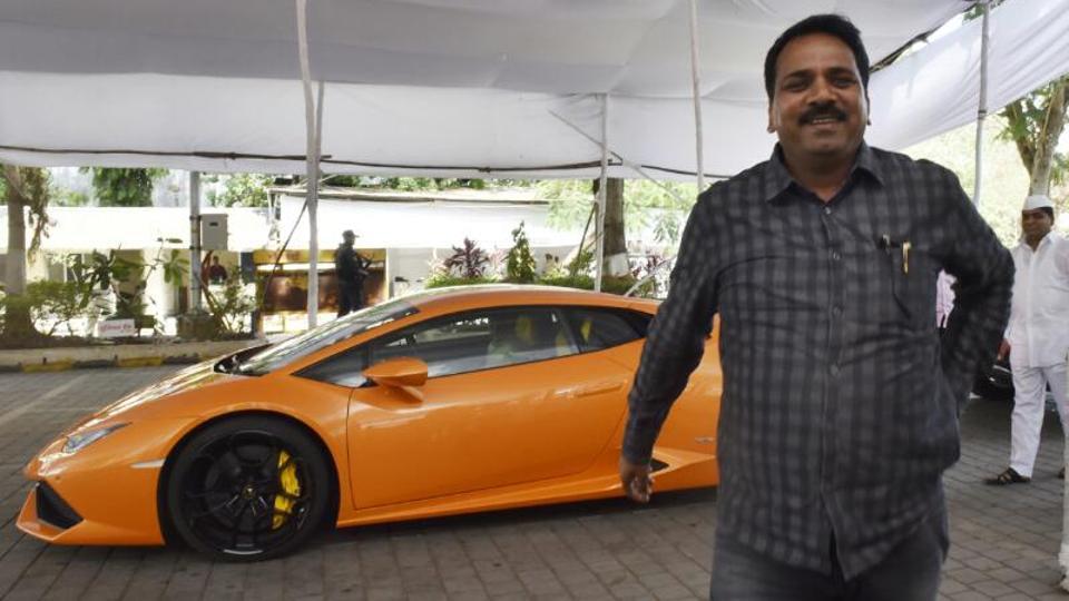 BJP MLA drives Lamborghini to Maharashtra legislature; wife had crashed ...