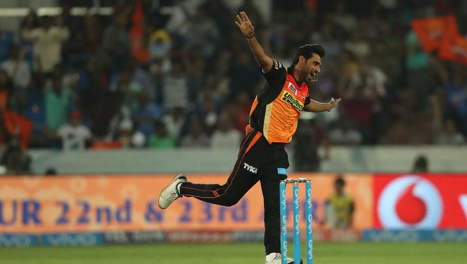 Bhuvneshwar Kumar turns reporter after Sunrisers Hyderabad’s narrow win ...