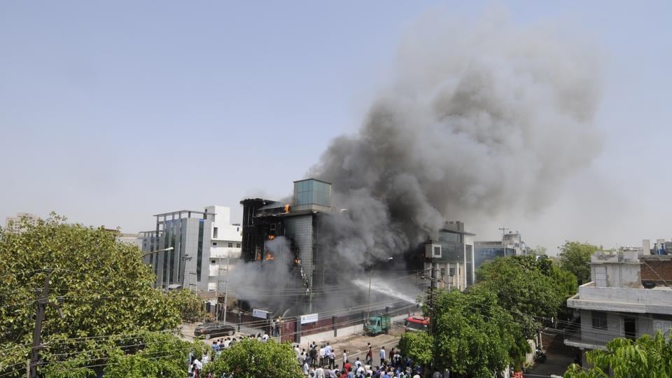 Noida Sector 11 factory fire: Three of six charred bodies identified ...