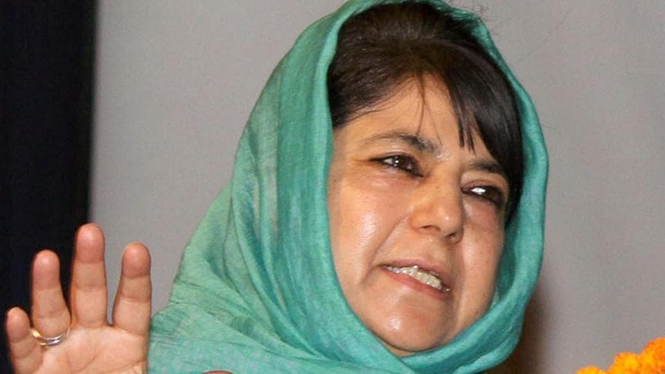 Mehbooba Mufti says TV channels spreading false info on Kashmir ...