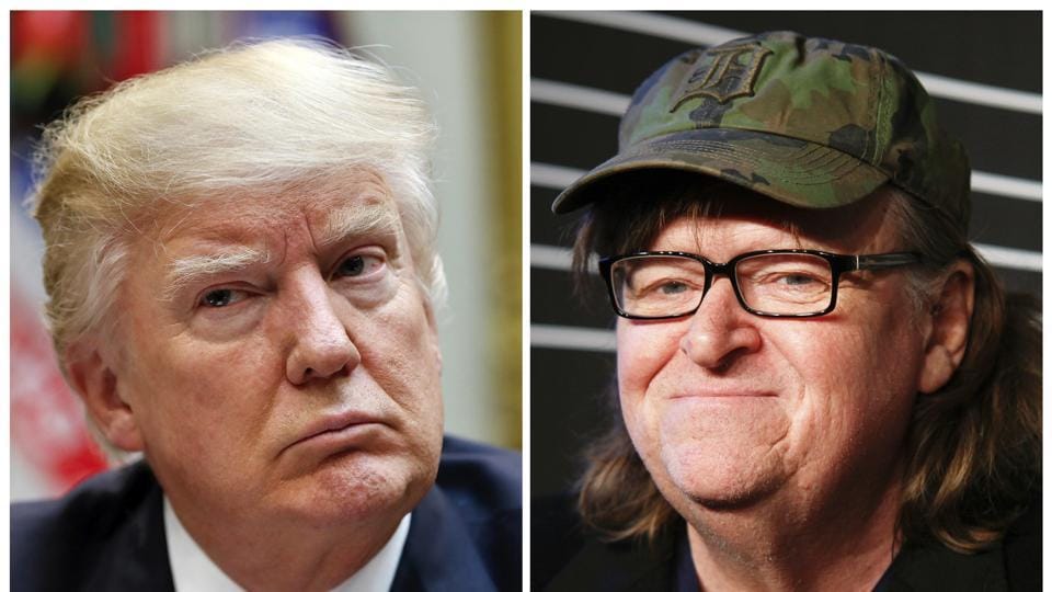 Fahrenheit 11 9 Oscar Winner Michael Moore Promises To End Donald