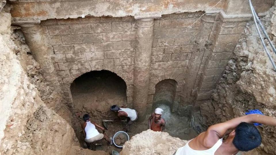 Now, a room discovered beneath Lucknow’s iconic Chhatar Manzil ...