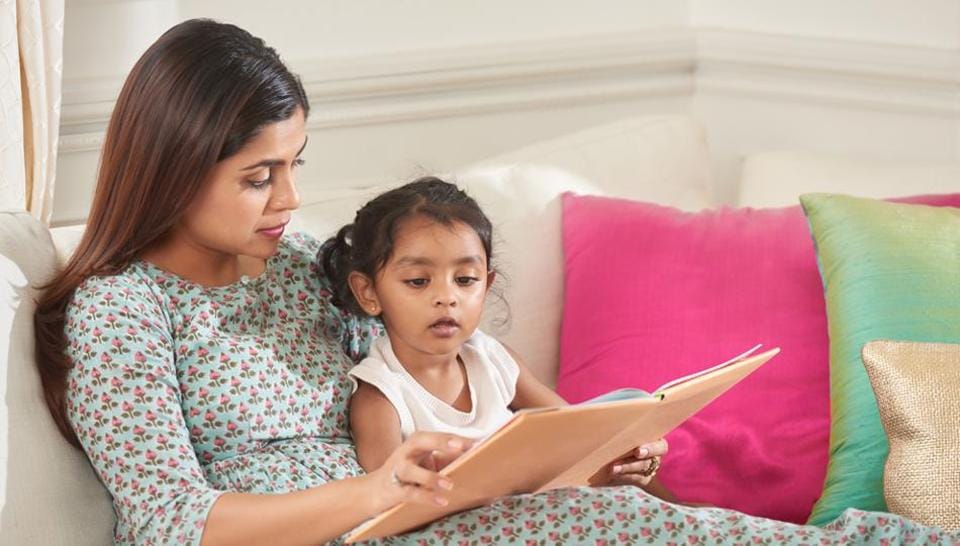 Ensure you read stories to your child as it gives the brain a boost ...
