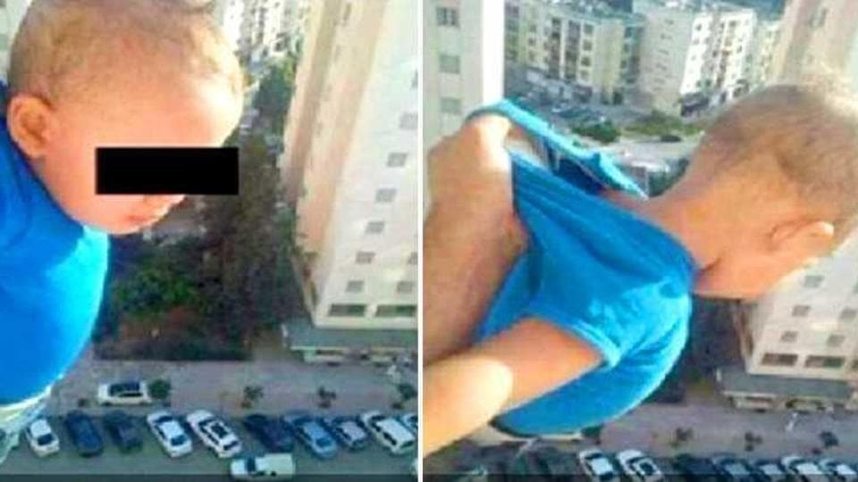 1000 Facebook likes or I will drop him: Man jailed for dangling toddler ...