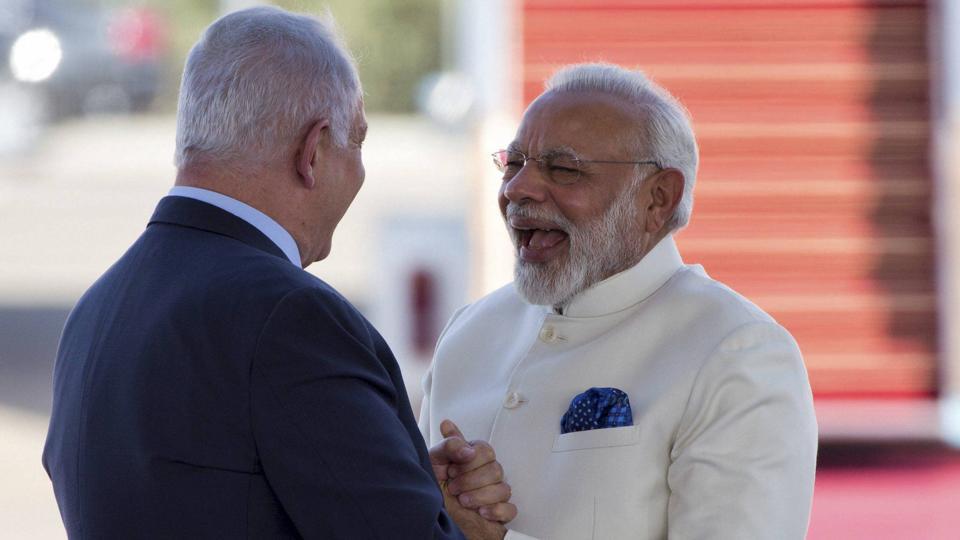 PM Modi receives big welcome as he begins 3-day visit to Israel | India ...