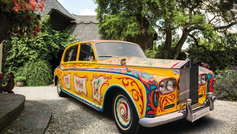 Beatles singer John Lennon’s psychedelic Rolls-Royce to be on display ...