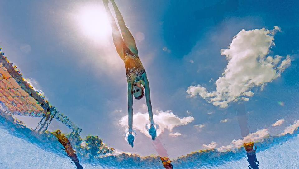 Photos : Spectacular water acrobatics at 17th FINA World Championships ...