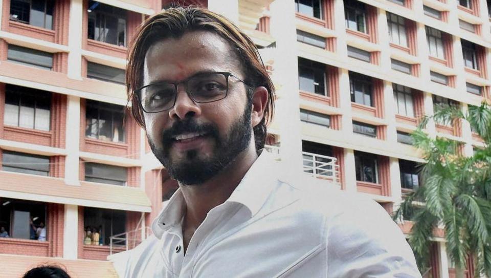 S. Sreesanth back on a cricket field after 4 years, greeted with roses ...
