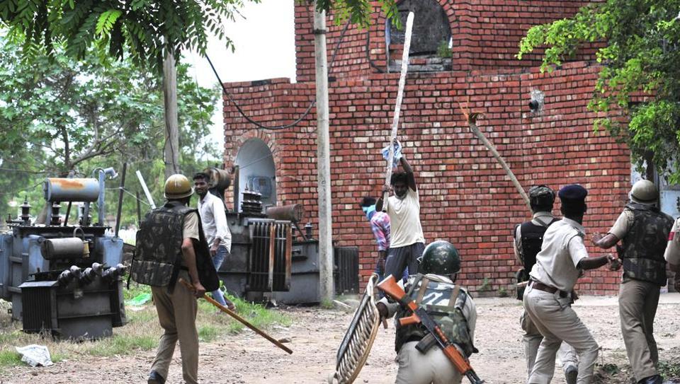 Dera violence effect: Crackdown in Punjab, weapons recovered ...