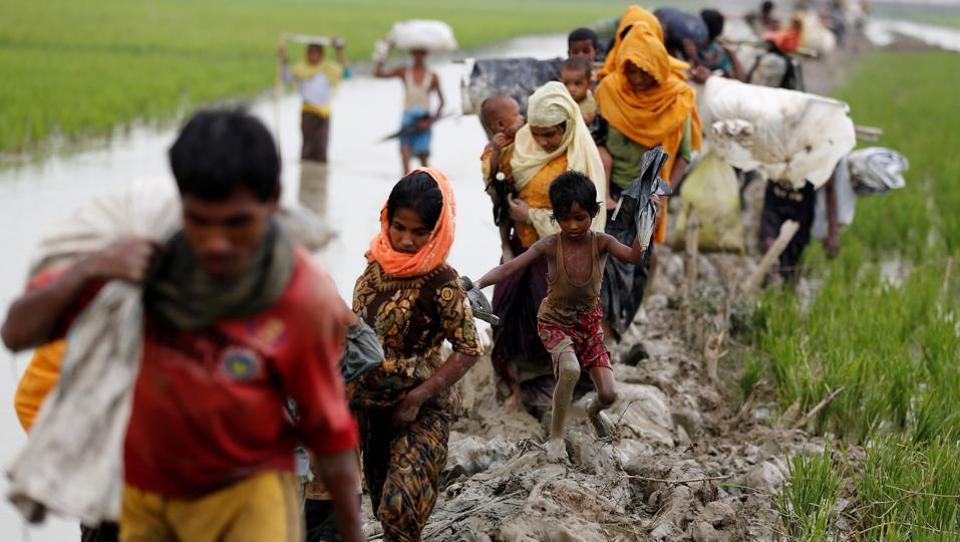 Nearly 90,000 Rohingya escape Myanmar violence as humanitarian crisis ...