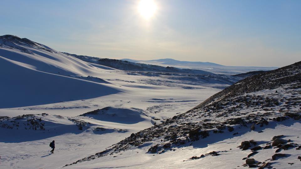 Photos: NASA project reveals global warming impact on half of Greenland ...