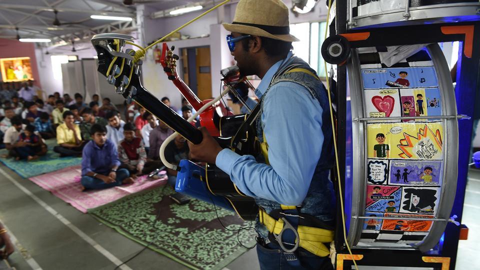 Meet India’s only one-man band. He plays 45 instruments and sings ...