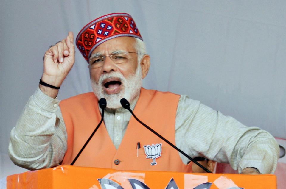 Modi targets Congress as ‘laughing club’, exhorts voters to free HP ...