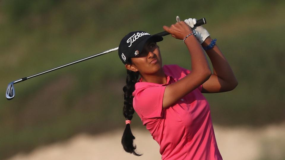 Aditi Ashok tied-36 after first round at LPGA Tour Championships golf ...