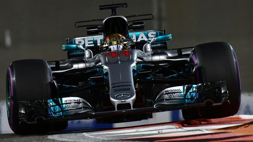 Lewis Hamilton fastest in Formula One Abu Dhabi Grand Prix practice ...