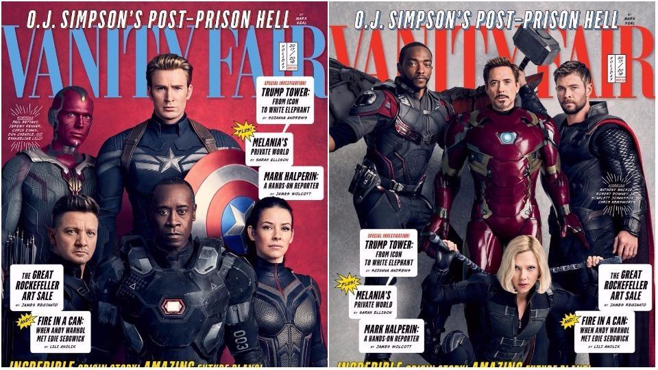 It took 4 magazine covers to assemble Avengers and all their friends ...