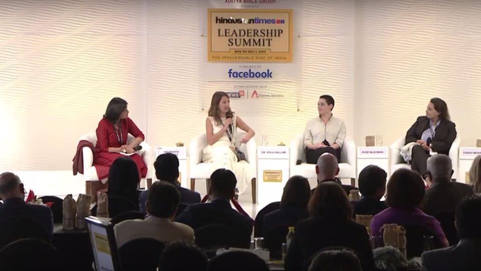 HTLS2017 | In conversation with Rose McGowan , Farah Mohamed and Rola ...