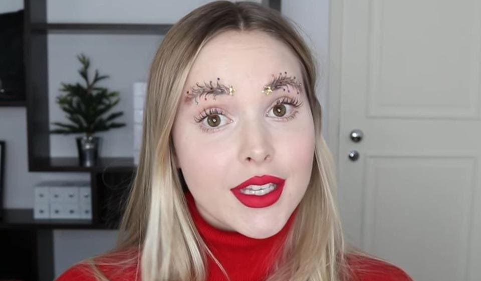 Christmas brows: From Santa hats to tree ornaments, here’s how you can ...