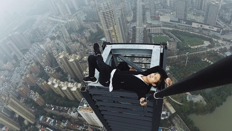 China’s daredevil dies while performing stunt on rooftop of 62-storey ...