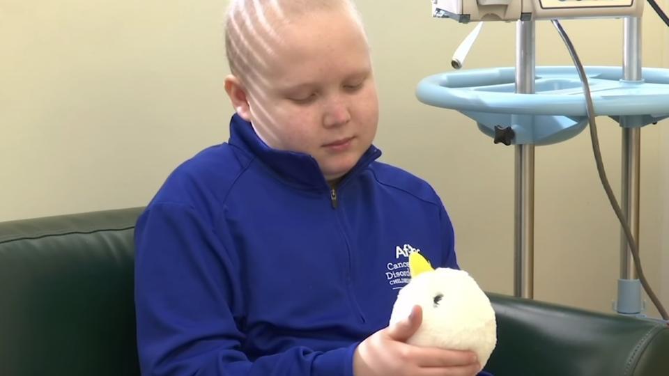 How a robotic duck can help kids cope with cancer | Health