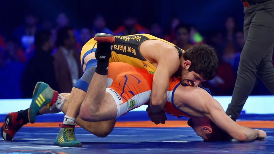 UP Dangal eke out a 4-3 win over Punjab Royals in Pro Wrestling League ...