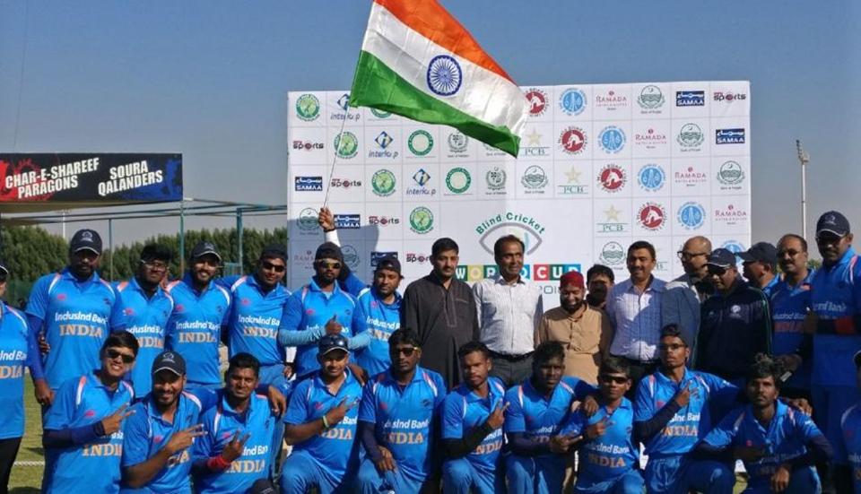 Blind Cricket World Cup: Skipper Ajay Reddy stars as India thrash ...