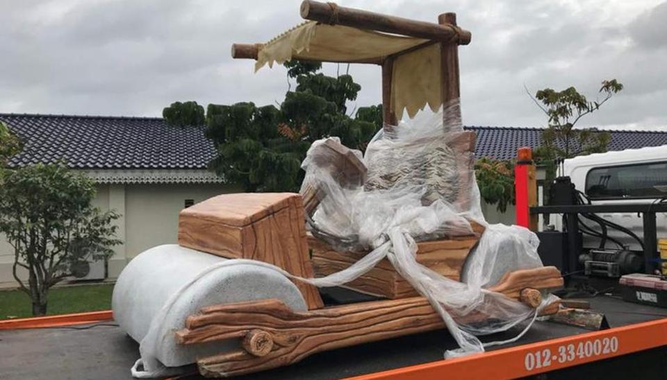Yabba Dabba Doo! Malaysian sultan gets his own Flintstones car | World News