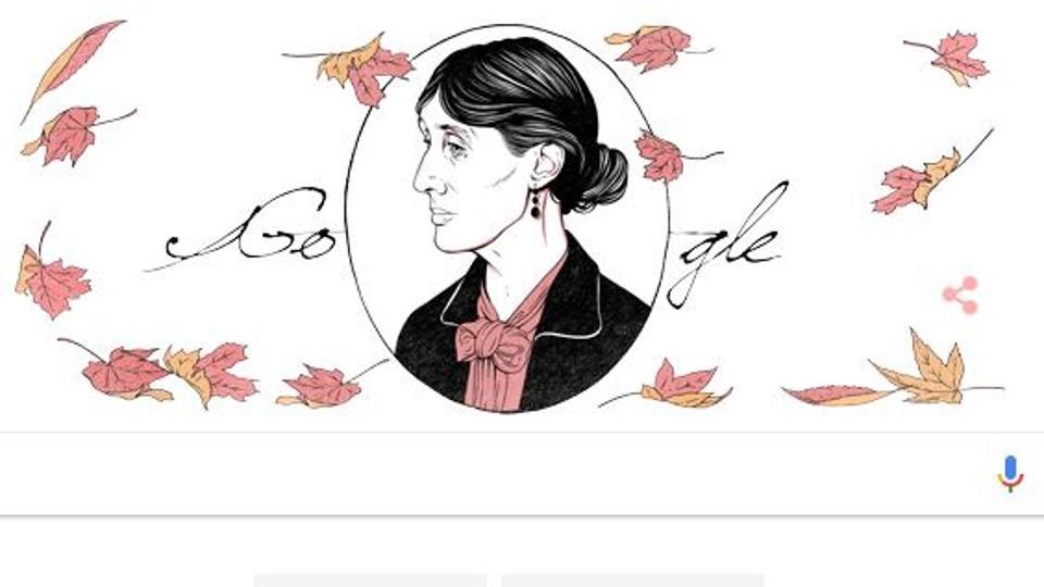 Google celebrates novelist Virginia Woolf on her 136th birthday ...