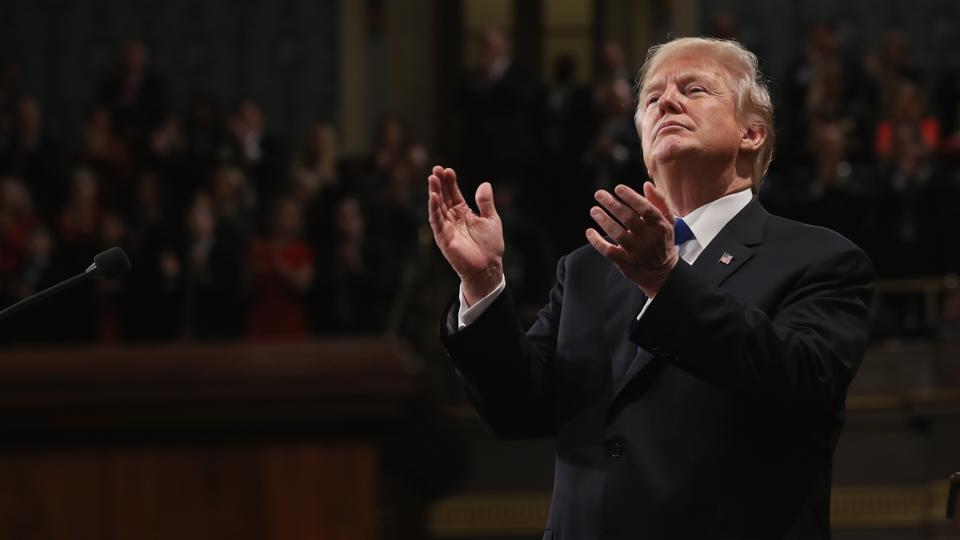 Trump’s clapping during address draws amusement, derision on social ...