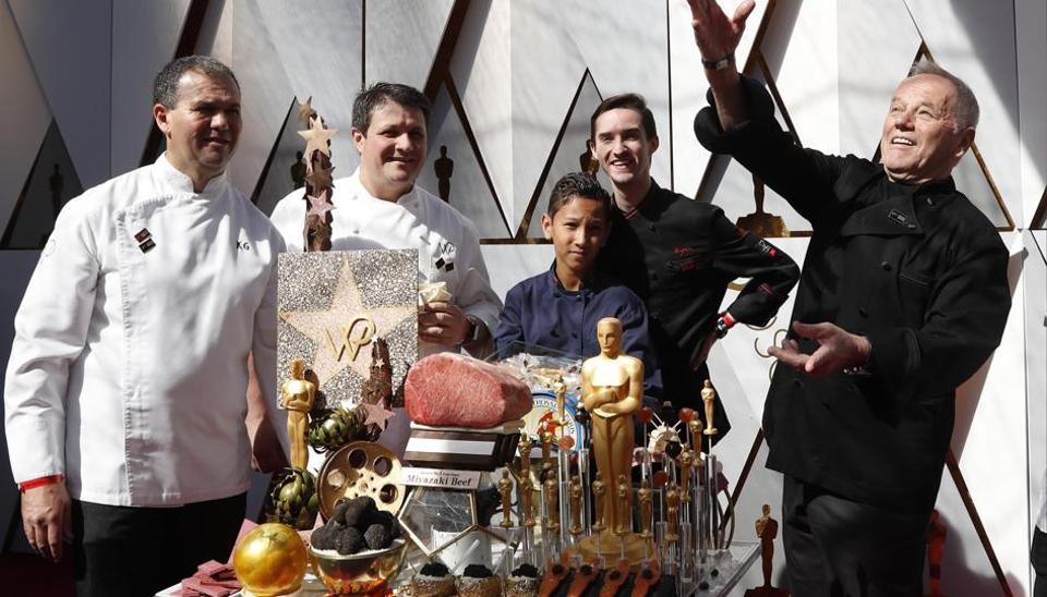 Oscars 2018: Meet the chef who planned the lavish feast for Hollywood A ...