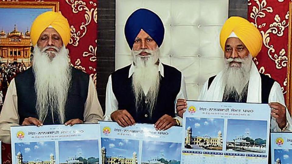 Amid row, SGPC releases Nanakshahi calendar | Hindustan Times