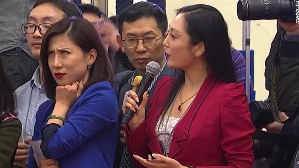 Watch: Chinese reporter’s spectacular eye-roll sparks viral memes ...