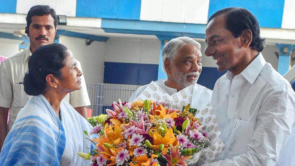 K Chandrasekhar Rao meets Mamata Banerjee, says will work together to ...