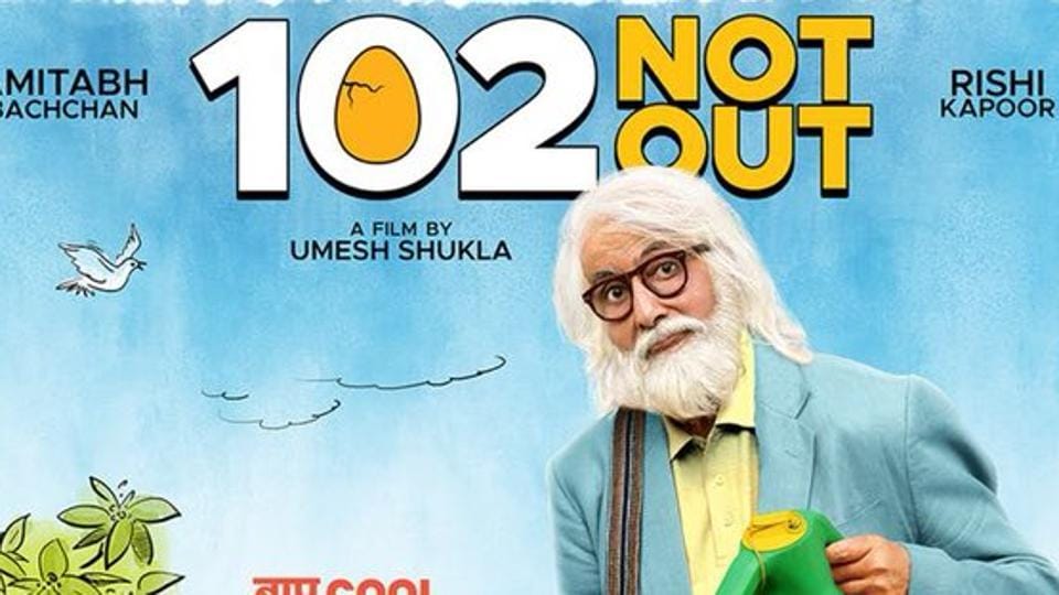 102 Not Out new poster: Old boys, Amitabh and Rishi, love goofing ...