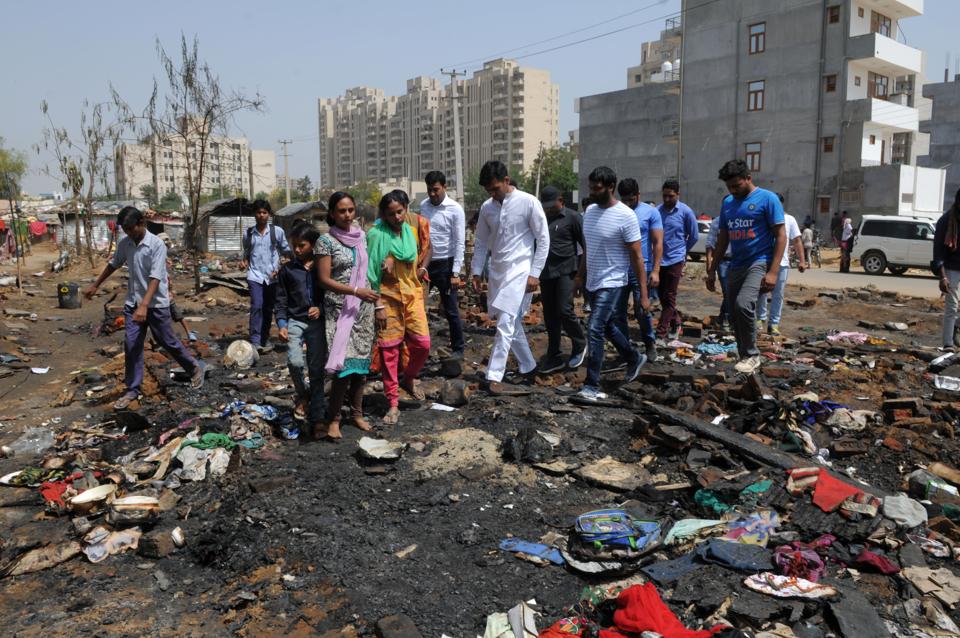 Gurgaon: No one from admin came for help, alleges fire victim’s family ...